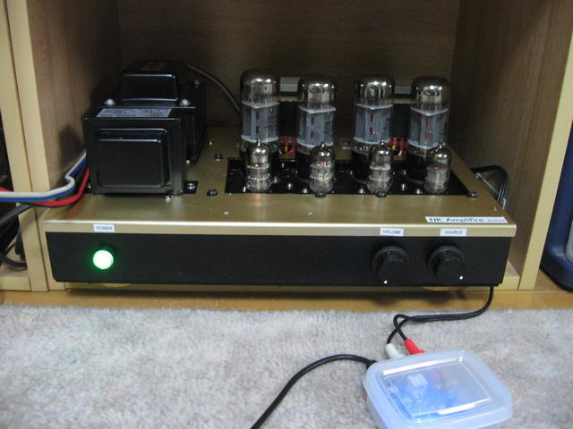 6L6 PPアンプ2号機_視聴/耐性テスト: ノブのらくてん日誌