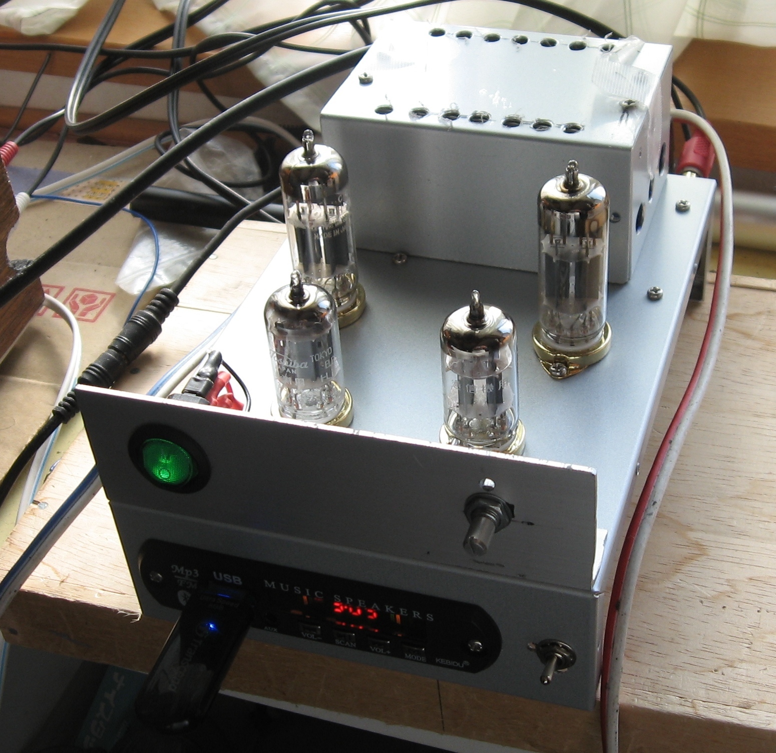 12BH7A PPアンプSN06着手: ノブのらくてん日誌