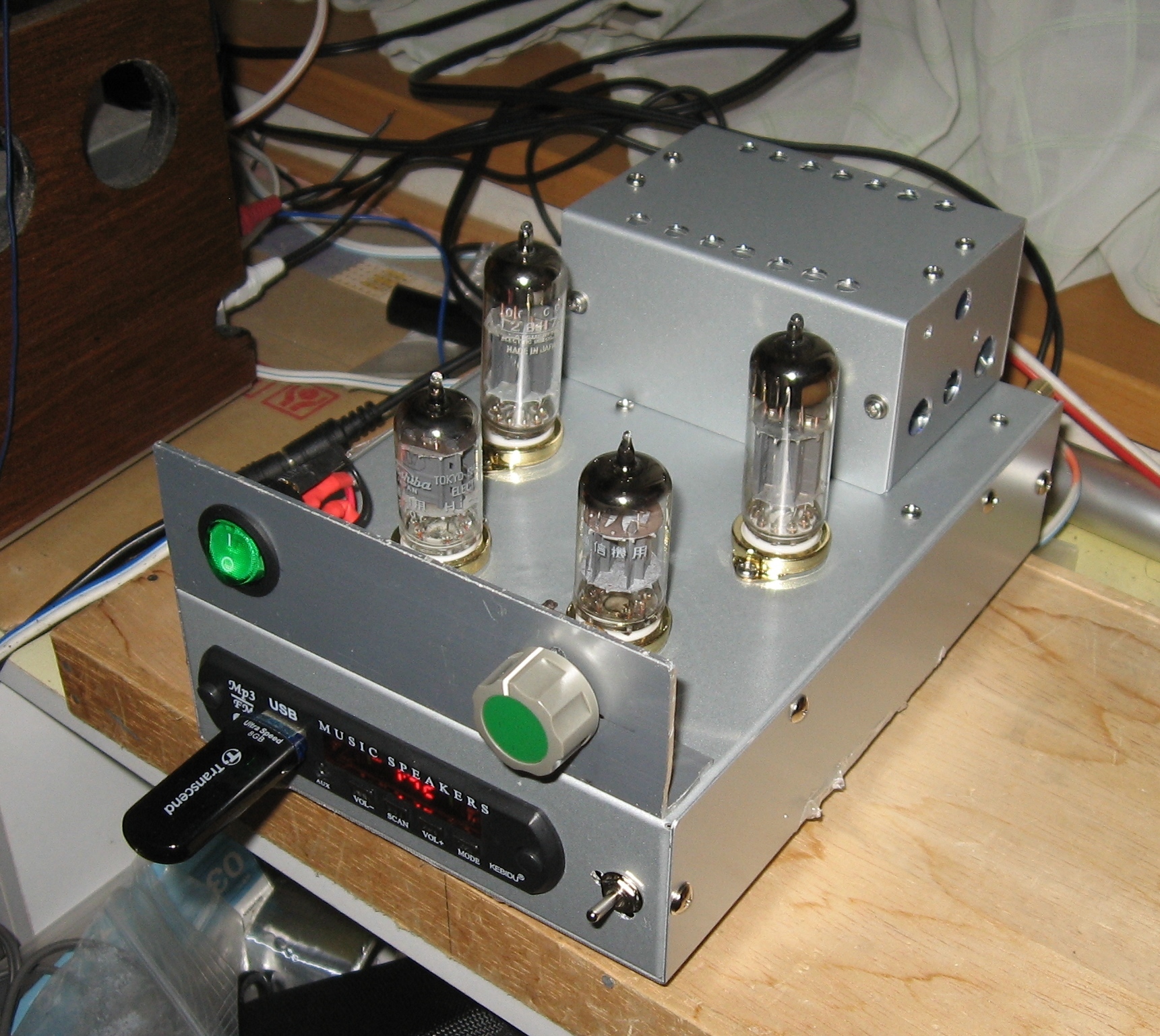 12BH7A PPアンプSN06着手: ノブのらくてん日誌