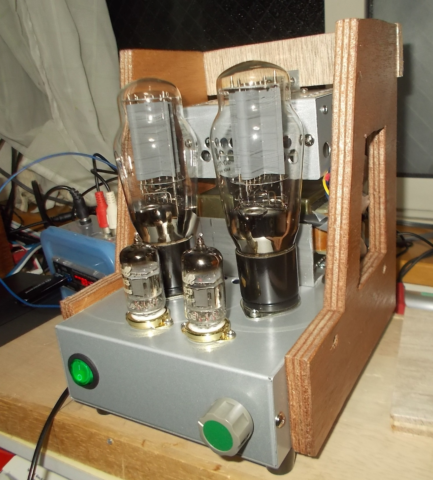 2A3 シングルステレオ12V駆動SN02完成: ノブのらくてん日誌